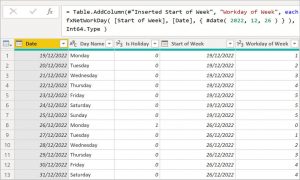 Working Days between Dates in Power Query (DATEDIFF)